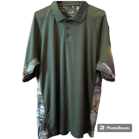 RedHead | Shirts | Bass Pro Shops Redhead Brand Mens Camo Polo Shirt ...
